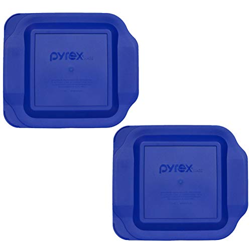 Pyrex 222-PC 2qt Blue Lid (2-Pack)