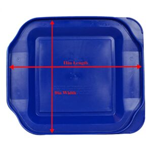 Pyrex 222-PC 2qt Blue Lid (2-Pack)