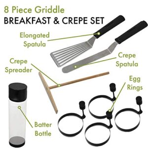 Cuisinart CGS-843 Griddle Breakfast and Crepe Set