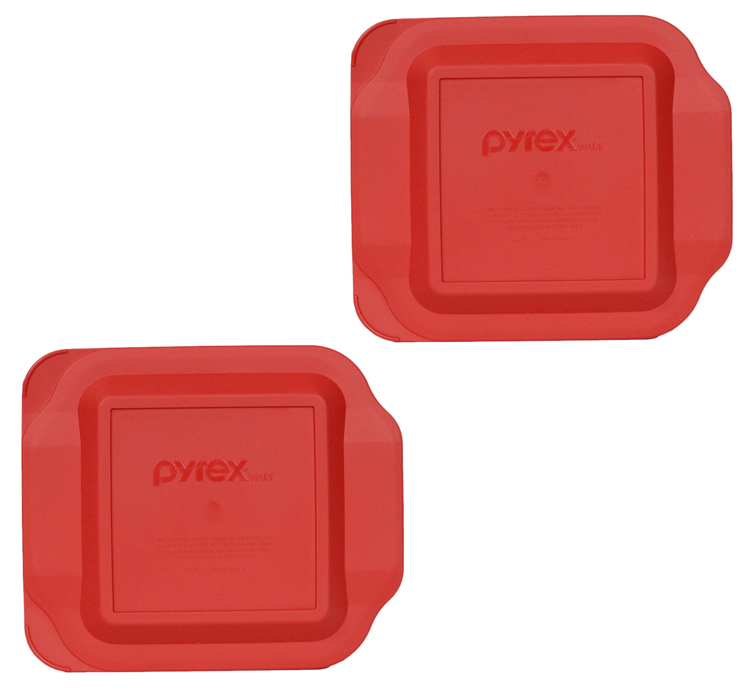 Pyrex 222-PC 2qt Red Lid (2-Pack)