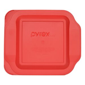 Pyrex 222-PC 2qt Red Lid (2-Pack)