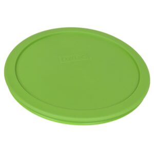 Pyrex (1) 7402-PC Green, (1) 7200-PC Lawn Green, & (1) 7201-PC Edamame Green Plastic Storage Lid, Made in USA