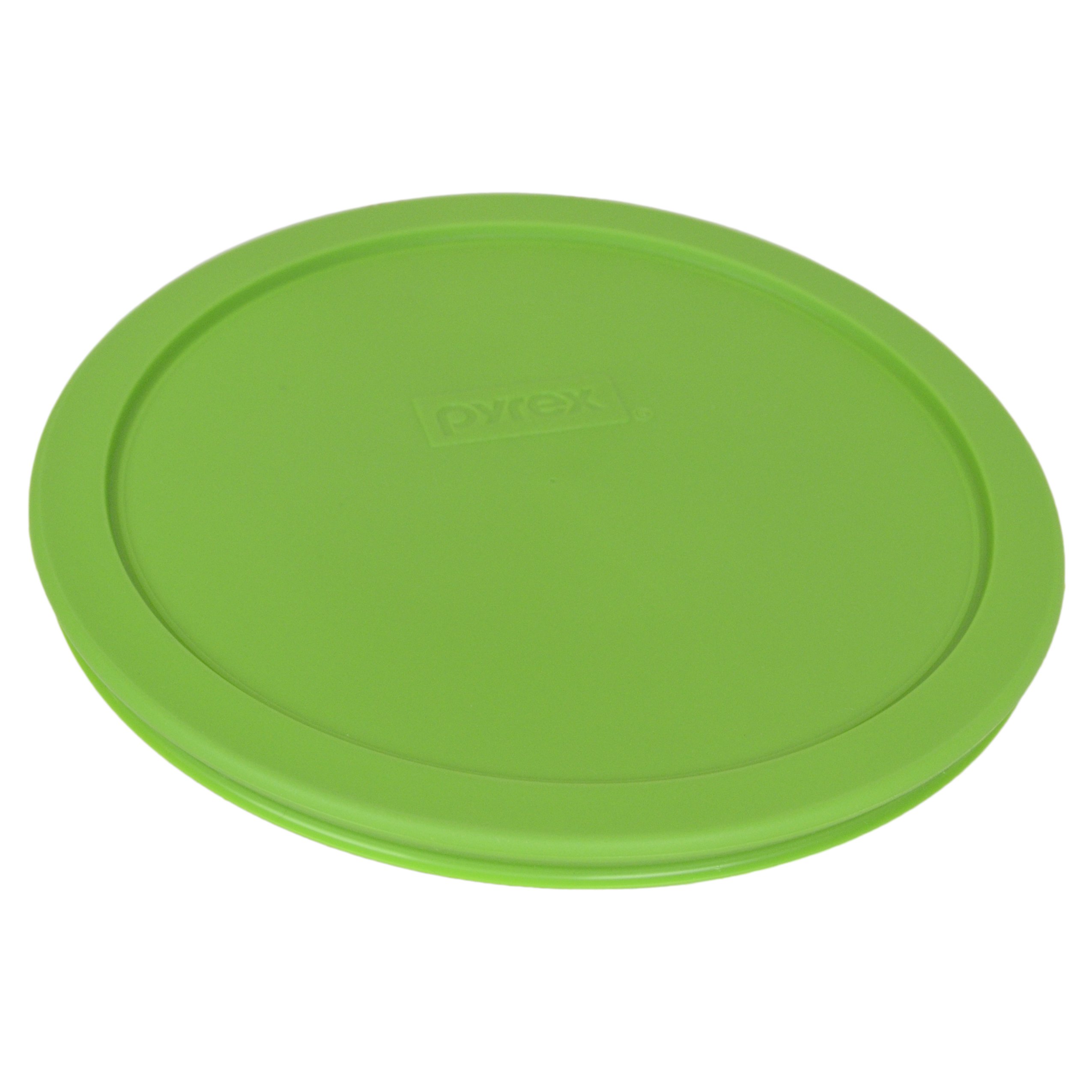 Pyrex (1) 7402-PC Green, (1) 7200-PC Lawn Green, & (1) 7201-PC Edamame Green Plastic Storage Lid, Made in USA