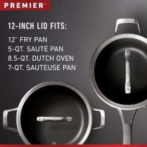 Calphalon Premier 10-Inch and 12-Inch Glass Lid Combo