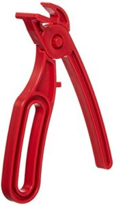 american metalcraft n9494 pan grippers, 3.2" length x 8.55" width, red