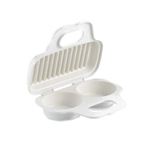 Home & Style Microwave Egg Poacher BPA Free Perfect Poach Eggs in Minutes