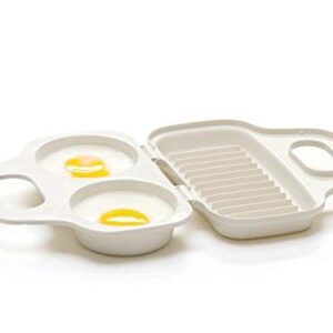 Home & Style Microwave Egg Poacher BPA Free Perfect Poach Eggs in Minutes