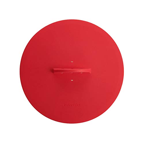 Instant Pot Official Universal Silicone Bakeware Lid, Red