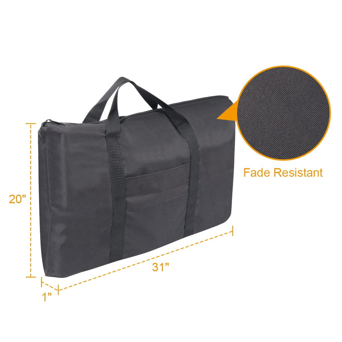 AJinTeby Griddle Bag for Camp Chef Griddle SG90, CGG24B, FG26, Camping Accessories for Camp Chef Griddle 16" x 24", Heavy Duty 600D Polyester Griddle Carry Bag