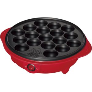 electric japanese takoyaki pan op-s18(r) by yamazen