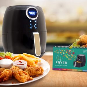 Willa Flare Air Fryer & Electric Pressure Magnetic Cooker Cheat Sheets - Perfect Temperature & Cooking Time Guide - Magnet Cookbook for Meat, Beef, Chicken, Pork, Vegetable Meals - Reusable Stickers