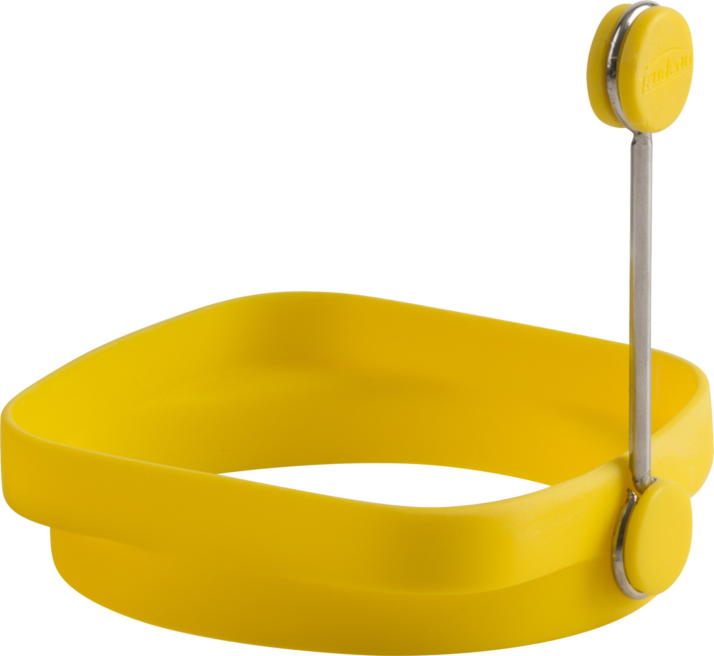 Trudeau Yellow Silicone Reversible Egg Ring