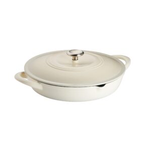 tramontina covered casserole 12in (latte), 80131/308ds