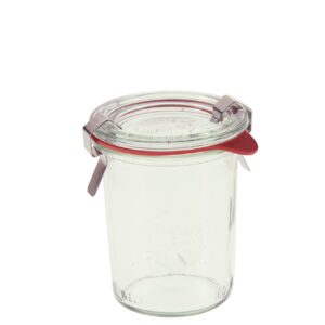 Weck 760 Mini Mold Jar, 5.4 Ounce - 12 Jars