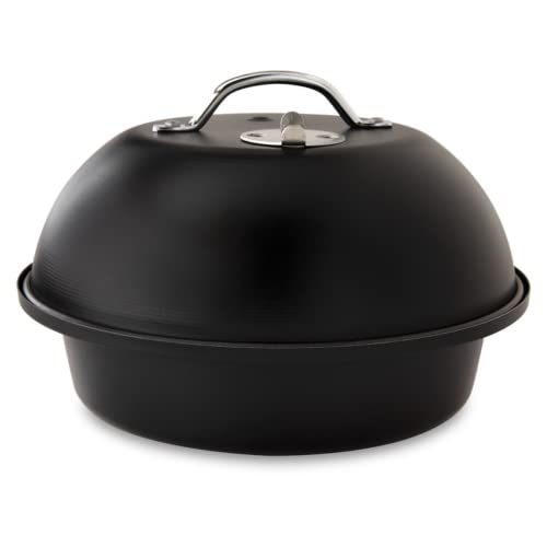 Nordic Ware Personal Size Stovetop Kettle Smoker, Black