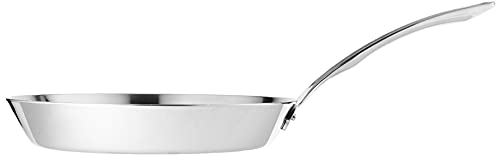 Viking Contemporary 3-Ply Stainless Steel Fry Pan, 12 Inch, Silver