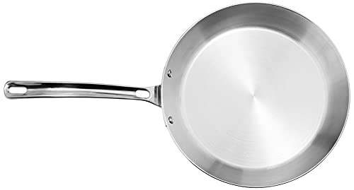 Viking Contemporary 3-Ply Stainless Steel Fry Pan, 12 Inch, Silver