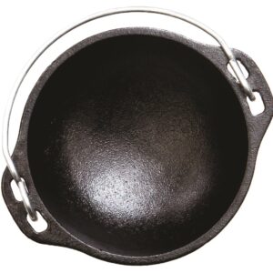 Lodge Country Kettle, Cast Iron, 1 pint, Black