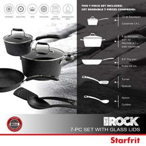 Starfrit 030903-002-0000 cookware Set, 7 pieces, Black