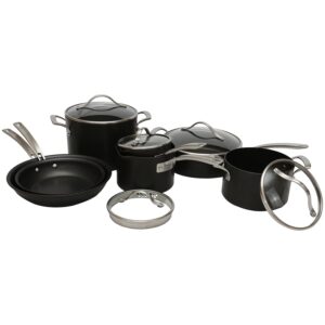 kirkland signature 12-piece hard anodized cookware set