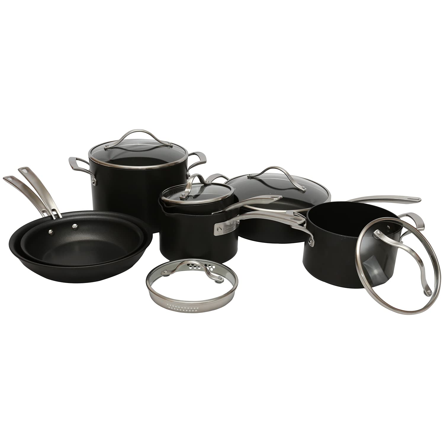 Kirkland Signature 12-piece Hard Anodized Cookware Set