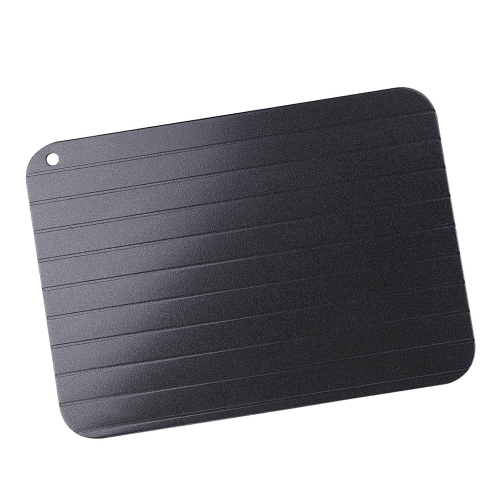 Defrosting Tray for Frozen Meat, 9.06x6.5x0.08inch Metal Aluminum Fast Safe Food Meat Defrosting Thawing Tray Plate