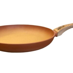 Neware TerraCotta Coated Frying Pan 28cm (11 inch) 100 PFOA Free Non-Stick SARTEN