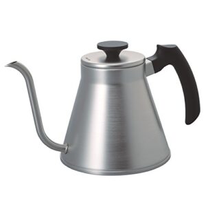 hario v60 "fit" drip kettle, 1200ml silver