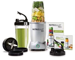 nutribullet n12-1001 pro+ 1200w 10pc single serve blender gray - certified refurbished