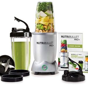 NutriBullet N12-1001 Pro+ 1200W 10pc Single Serve Blender Gray - Certified Refurbished