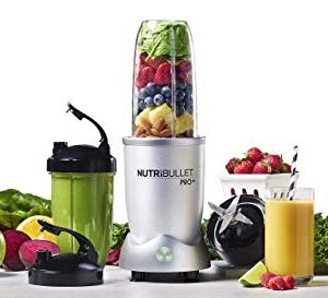 NutriBullet N12-1001 Pro+ 1200W 10pc Single Serve Blender Gray - Certified Refurbished