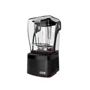 blendtec stealth 885 commercial blender, wildside+ jar, blendtec stealth sound enclosure, strongest commercial-grade power, self-cleaning, 42 pre-programmed cycles, black