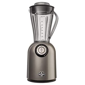 ballarini tesoro countertop blender - metallic grey, made in italy