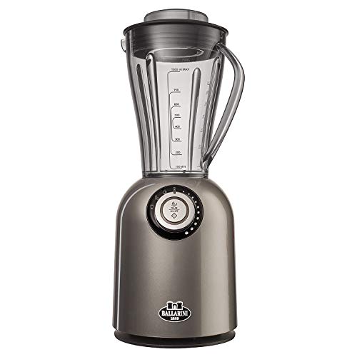 Ballarini Tesoro Countertop Blender - Metallic Grey, Made in Italy