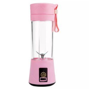 Portable Blender Smoothies Personal Blender Mini Shakes Juicer Cup USB Rechargeable. (Pink)