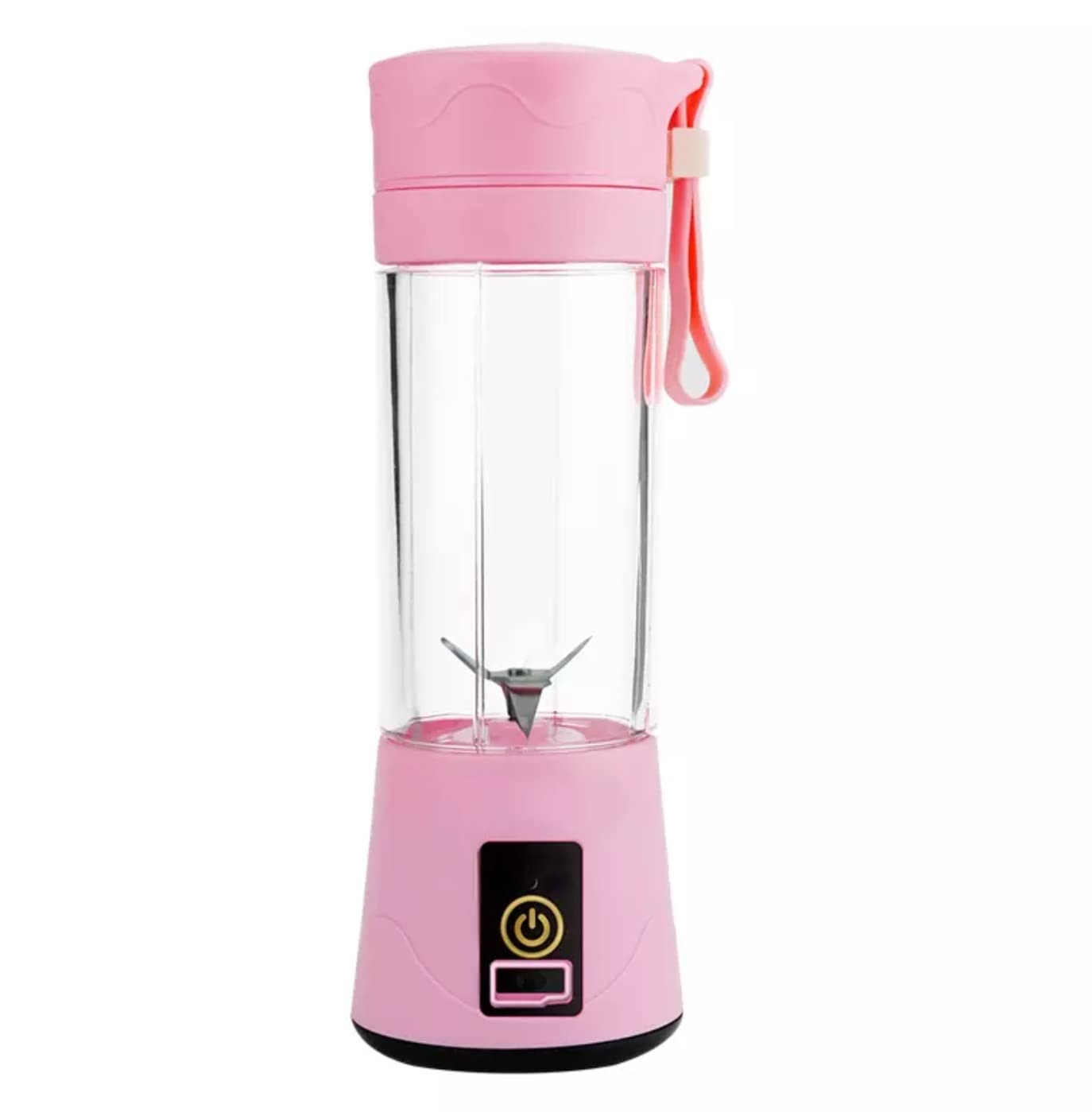 Portable Blender Smoothies Personal Blender Mini Shakes Juicer Cup USB Rechargeable. (Pink)