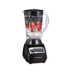 beach smoothie electric blender with 10 speeds, 56 oz. bpa-free plastic jar, model 50190