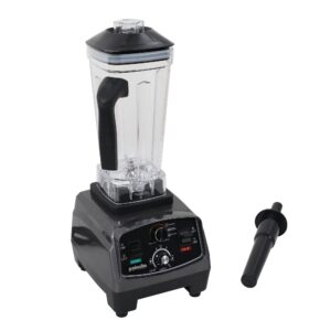 Paladin Equipment Commercial/Professional Blender for Smoothies, Soups, Shakes and More with 2,000mL (68oz) BPA-Free Jar and 1,600W Motor, Black