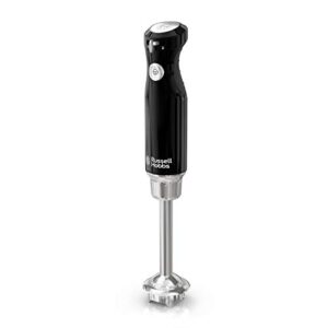 russell hobbs hb3100bkr retro style immersion blender, 1.0l capacity beaker, black