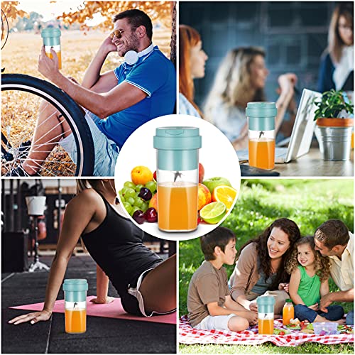 BTOYM Portable Blender, 19oz Personal Hand Blender for Smoothies and Shakes,4400mAh Mini Blender with Rechargeable USB, Six 3D Blades Handheld Juicer Perfect for Home, Travel, Office, Gym