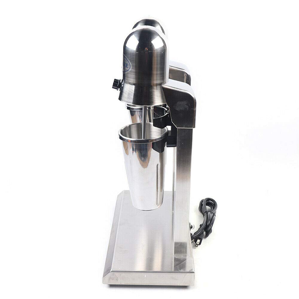 Commercial Electric Double Head Milk Shaker Drink Mixer Shake Making Machine 560W Smoothie Milk Ice Cream Blender