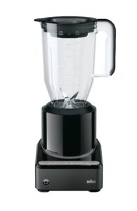 braun jb7200 puremix power countertop blender with plastic jug, 56 fl. oz, black