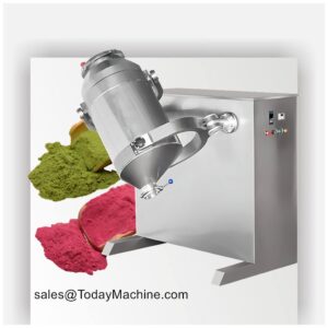 Automatic 3D Powder Blender Dry Powder Blending Machine