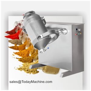 Automatic 3D Powder Blender Dry Powder Blending Machine