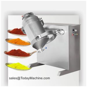 Automatic 3D Powder Blender Dry Powder Blending Machine