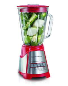 hamilton beach ensemble multi function wave action blender with ice sabre blades