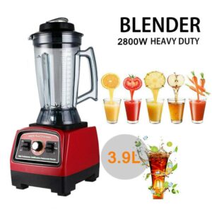 Electric Juice Blender Smoothie Maker Ice Crusher Multi-Function Kitchen Mixer Commercial Grade Blender Mixer Heavy Duty High Power