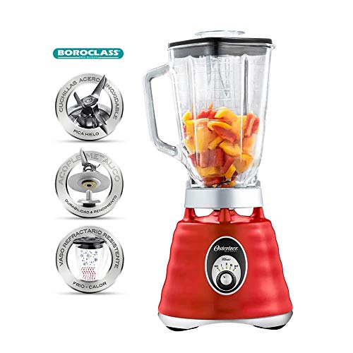 Osterizer 4126 Contemporary Classic Beehive Blender, Red