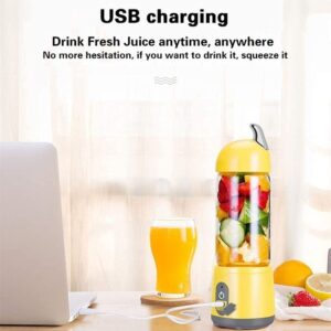 MXJCC Portable Blender, Smoothies Personal Blender Mini Shakes Juicer Cup USB Rechargeable