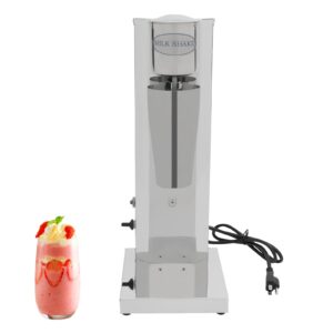 com electric milkshake drinker 180w smoothie blender, silver